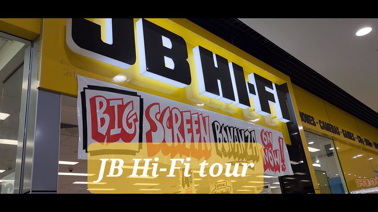 JB Hi Fi tour|| Shopping for laptop - YouTube