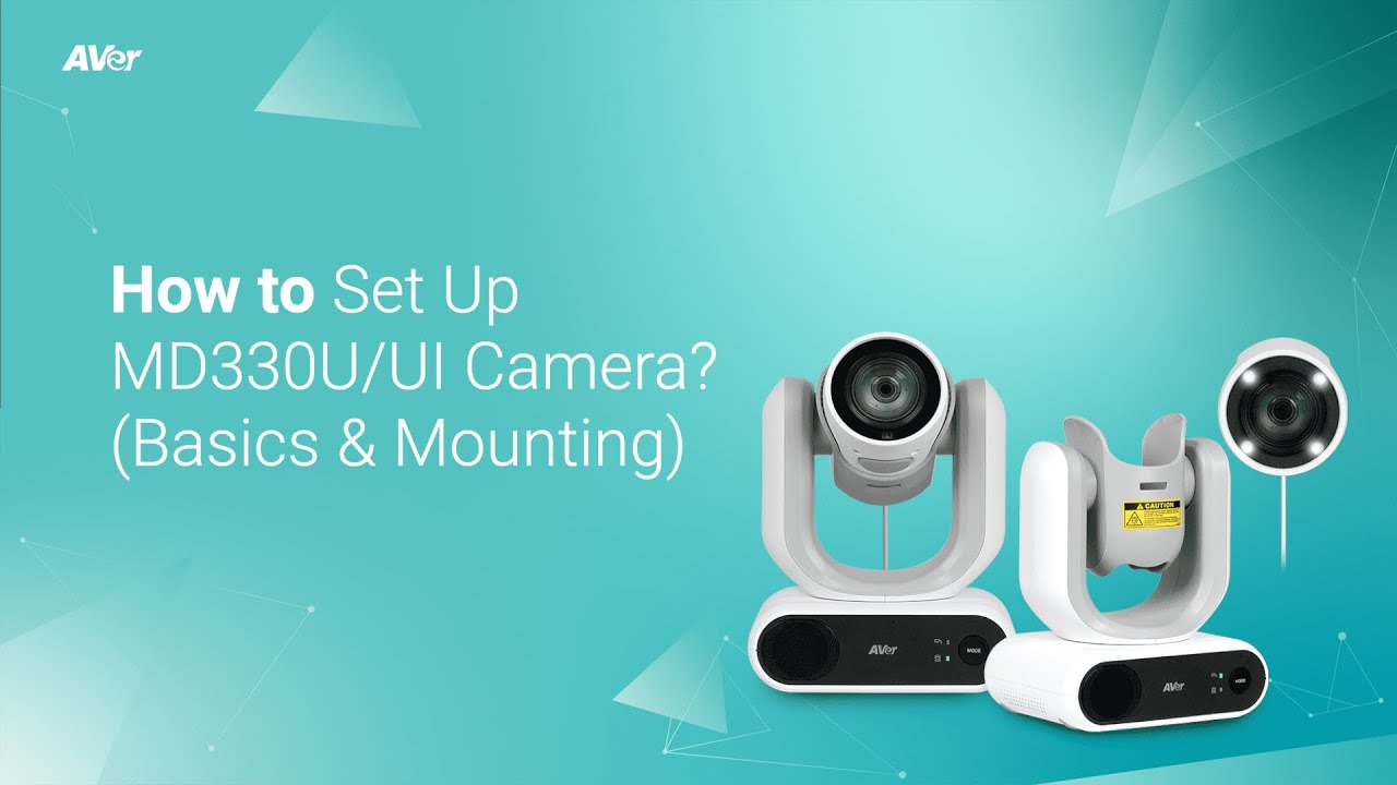 How to Set Up MD330U / MD330UI Camera? (Basics & Mounting) - YouTube