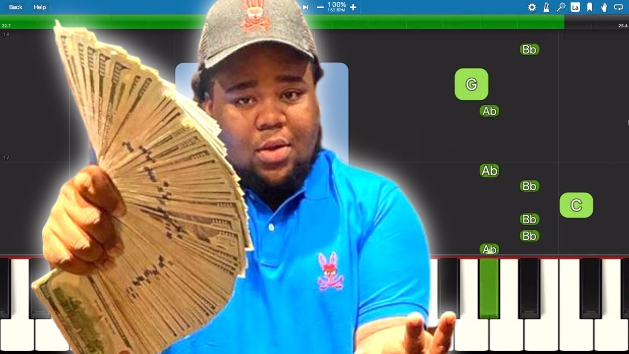 Rod Wave - Thug Motivation - Piano Tutorial - YouTube