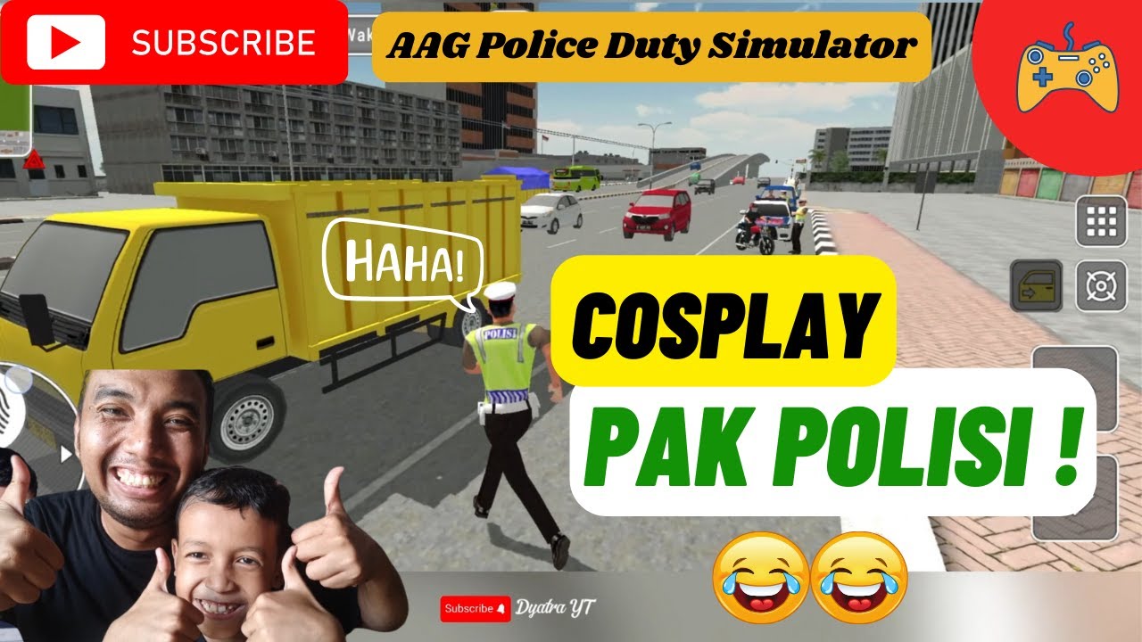 Tangkap Penjahatnya!! Cosplay jadi Polisi di Game AAG Police Duty ...