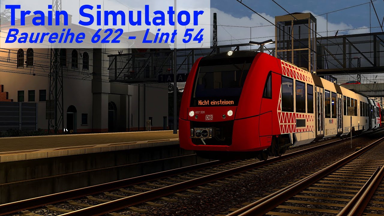 Train Simulator | Baureihe 622 - Lint 54 | Einblick 02 - YouTube