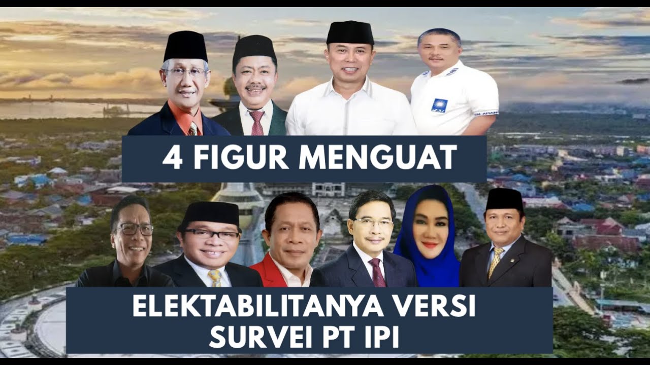 4 FIGUR MENGUAT ELEKTABILITASNYA VERSI SURVEI PT IPI - YouTube