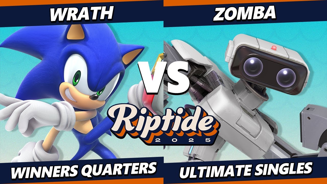 Riptide 2025 - Wrath (Sonic) Vs. Zomba (ROB) Smash Ultimate - SSBU ...