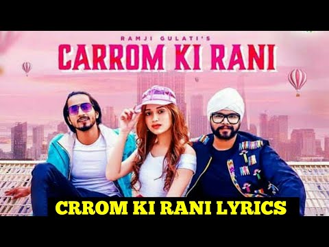 Carrom Ki Rani (Lyrics) - Ramji Gulati | Jannat Zubair, Mr. Faisu | New Songs | Lyricscal A Series