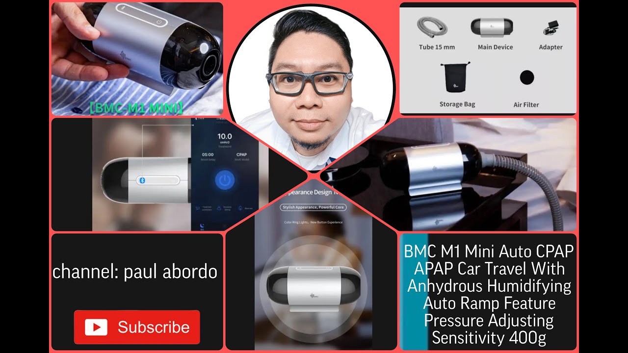 BMC M1 Mini CPAP Machine - YouTube