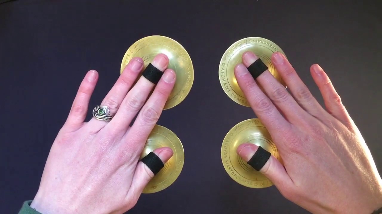 How to wear finger cymbals - YouTube