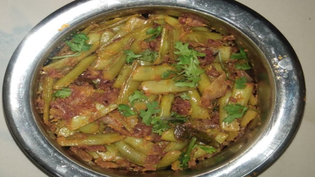 Goruchikkudu vellulli masala fry in telugu|| గోరు చిక్కుడు వేపుడు - YouTube