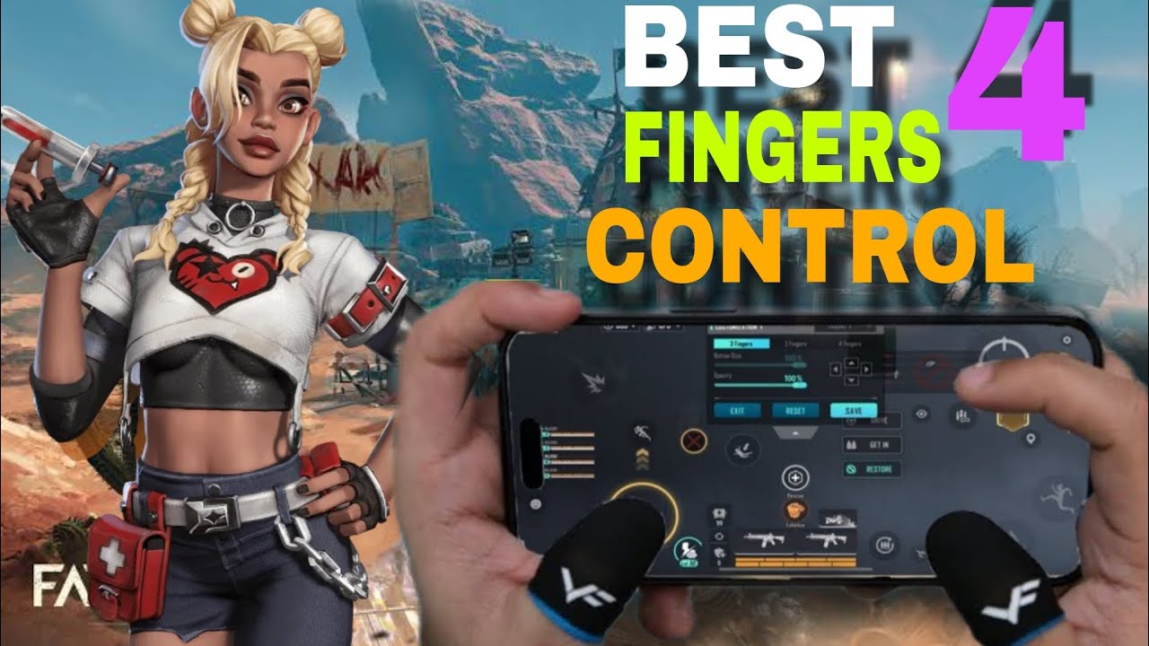 Farlight 84 Best 4 FINGERS CONTROL Settings | Farlight 84 Settings ...