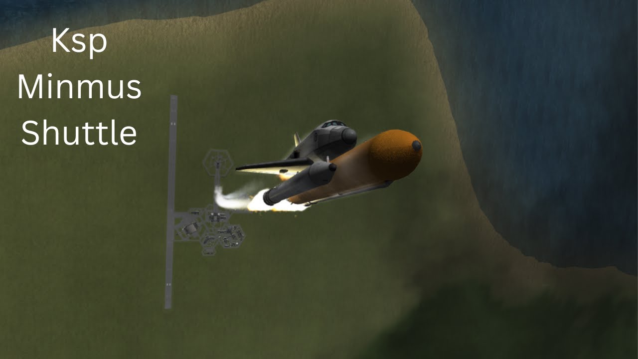 KSP: Minmus Space Shuttle - YouTube