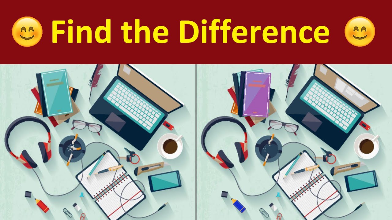 Find the Difference (Easy) : Puzzle 18 - YouTube