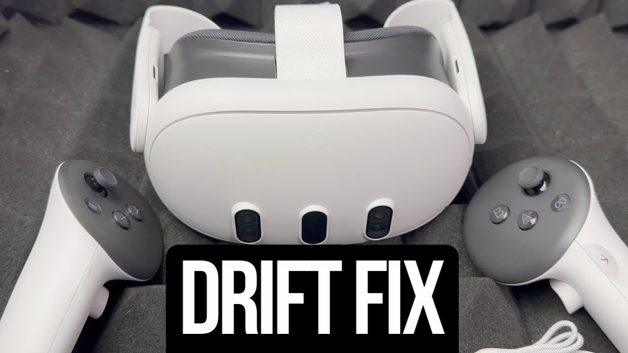 Meta Quest 3 Controller Drift FIX - YouTube