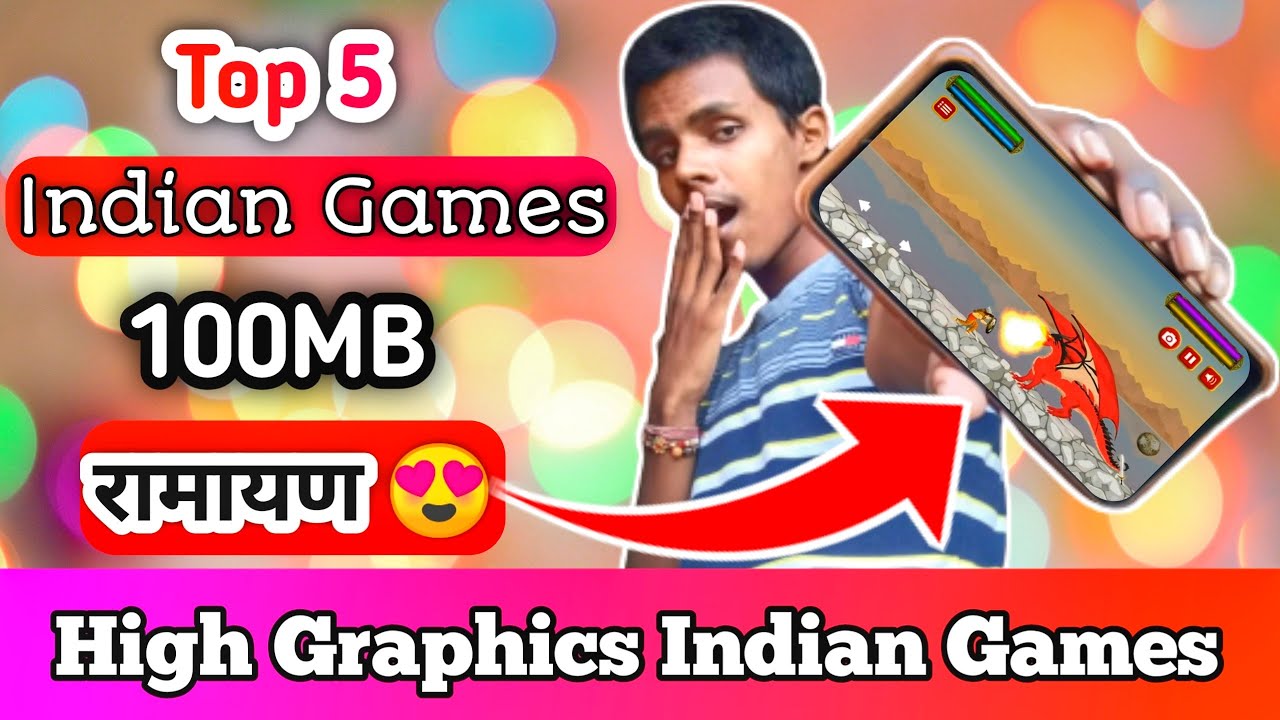 Top 5 INDIAN Games for ANDROID in 2020 | HIGH GRAPHICS (online/offline ...