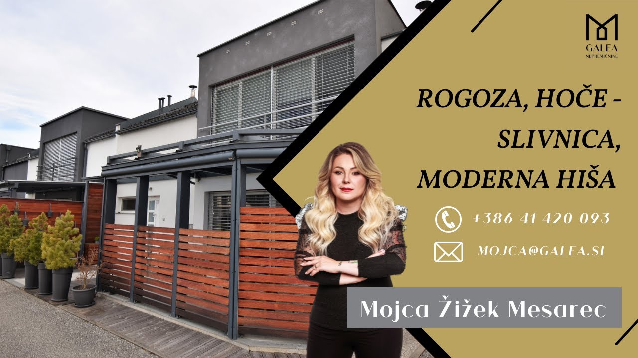 *PRODANO* Rogoza, Hoče - Slivnica I prodamo moderno edinstveno hišoI ...