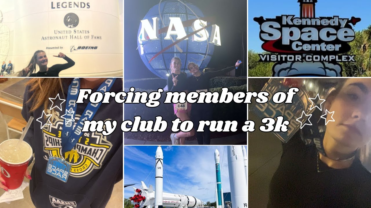 Space Club Runs a 3k 💫 - YouTube