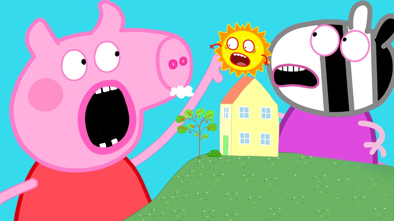 Peppa Pig Funny: Peppa Pig And Zoe Zebra Turn into Giant - Peppa Pig ...