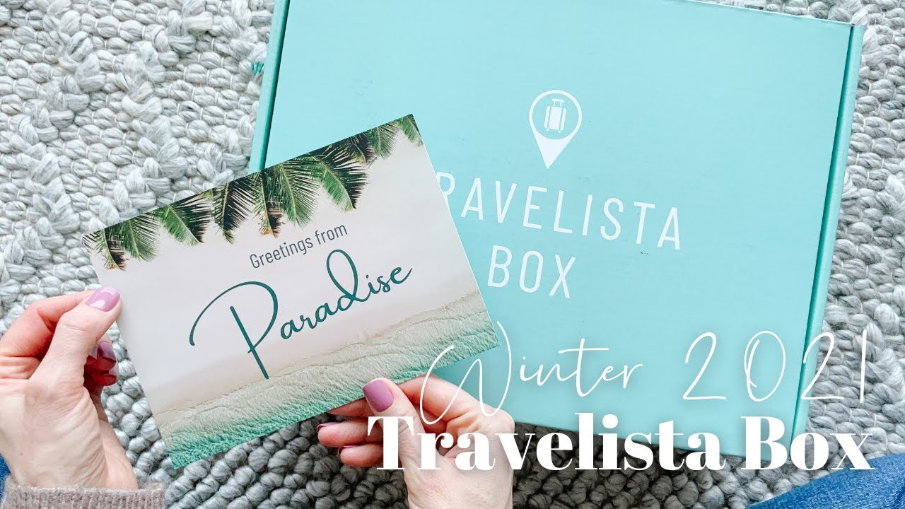 Travelista Box Unboxing Winter 2021: Travel Subscription Box - YouTube