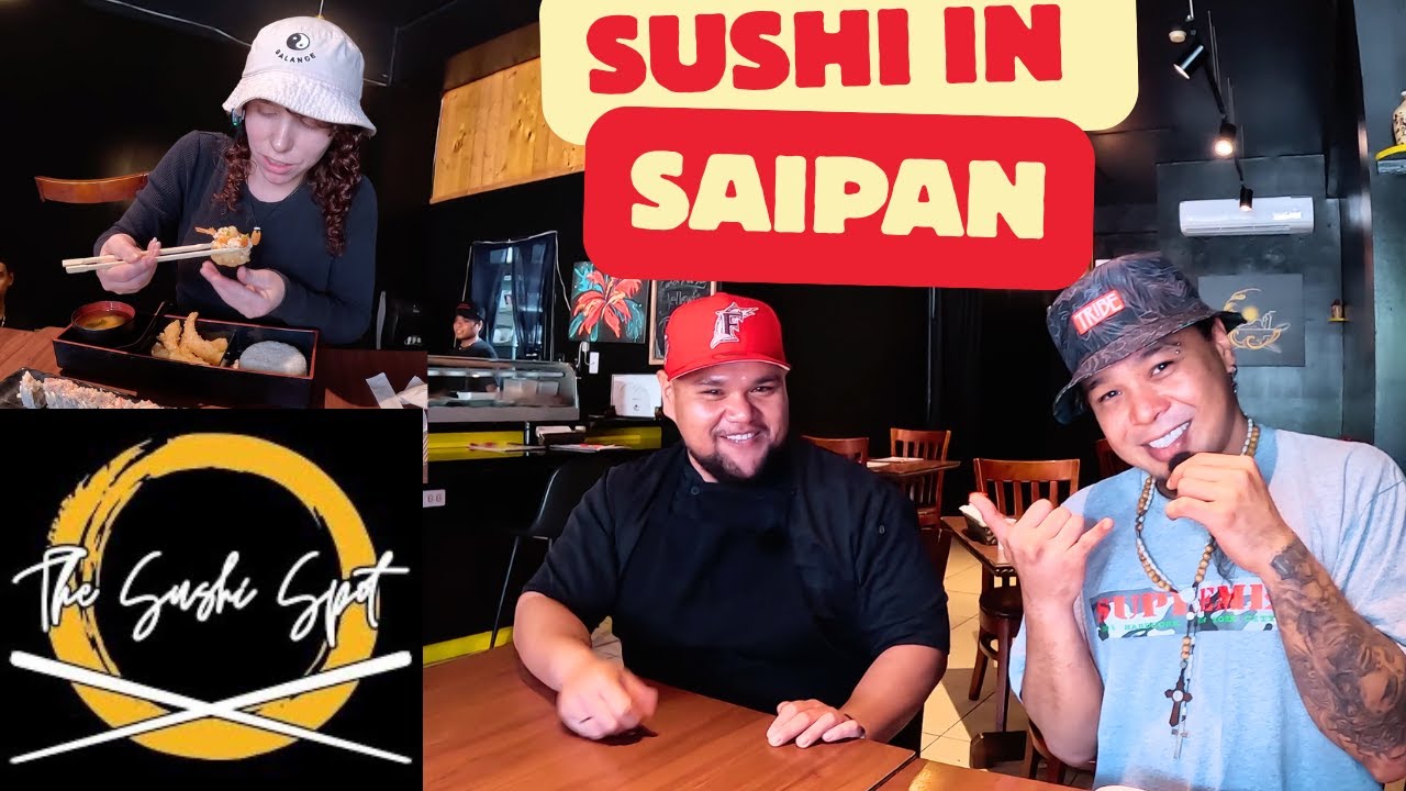 Saipan's BEST SUSHI The Sushi Spot! SUPPORT LOCAL! 4K - YouTube