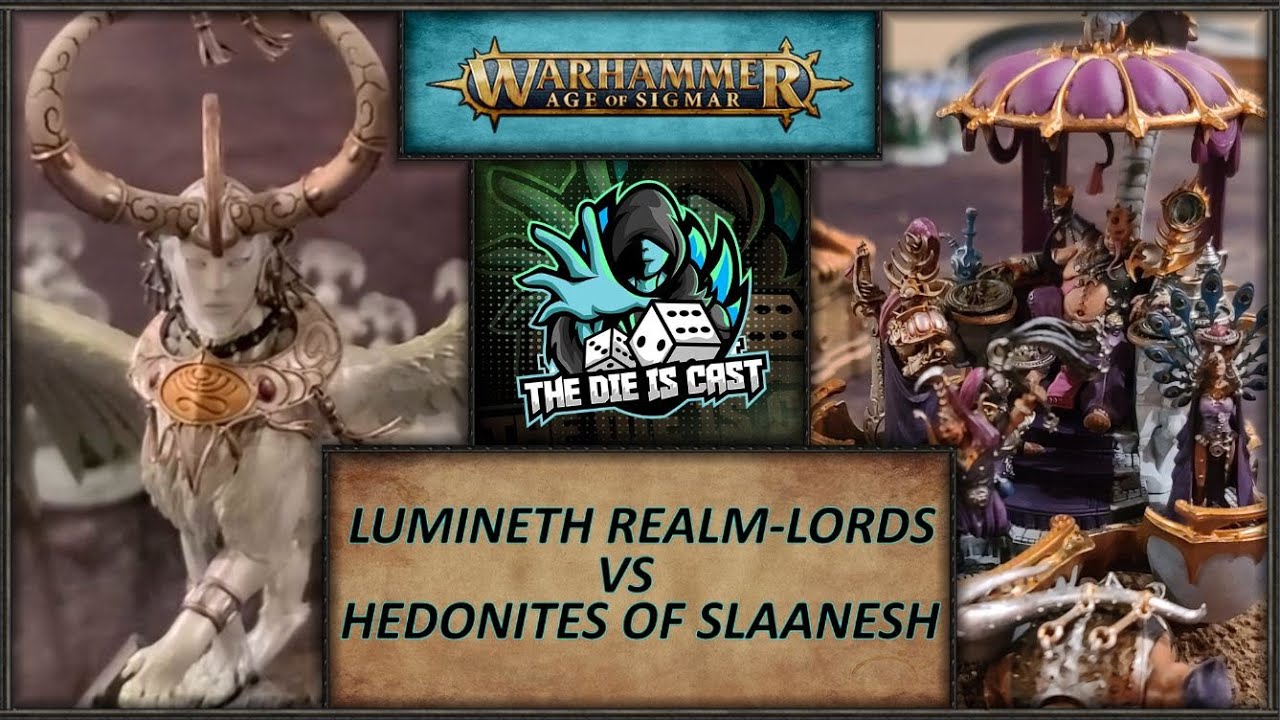 AoS 3.0 Battle Report: Lumineth Realm-Lords vs. Hedonites of Slaanesh ...