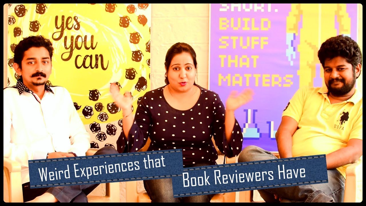 Weird Experiences that Book Reviewers Have ft Ravi & KC - YouTube