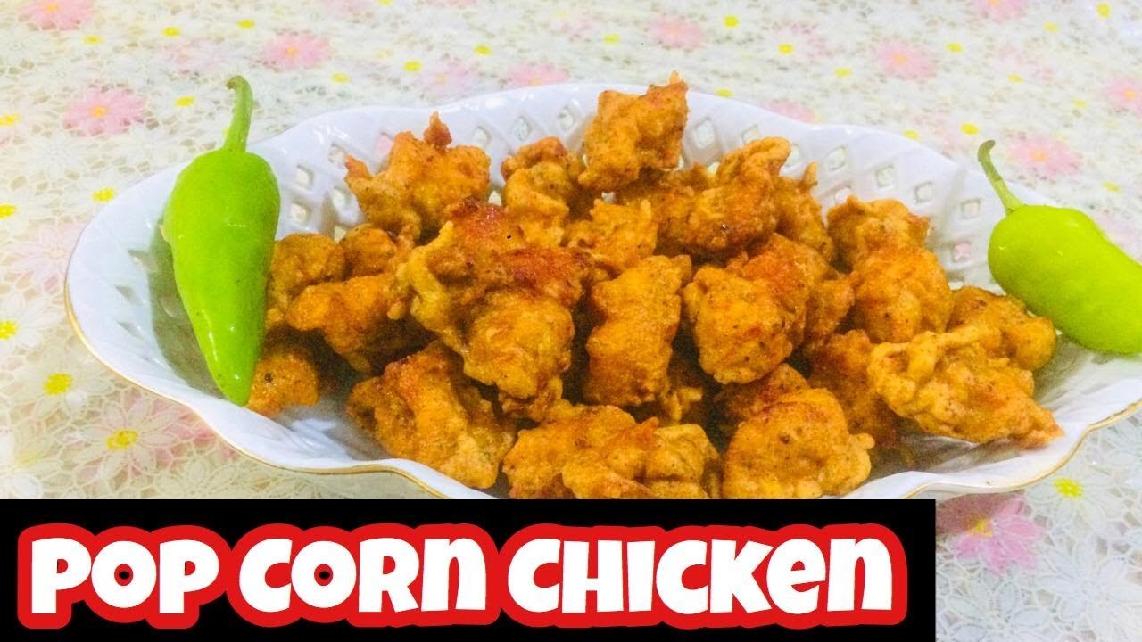 Popcorn Chicken KFC Style | Spicy Crispy Fried Chicken Pops Recipe ...