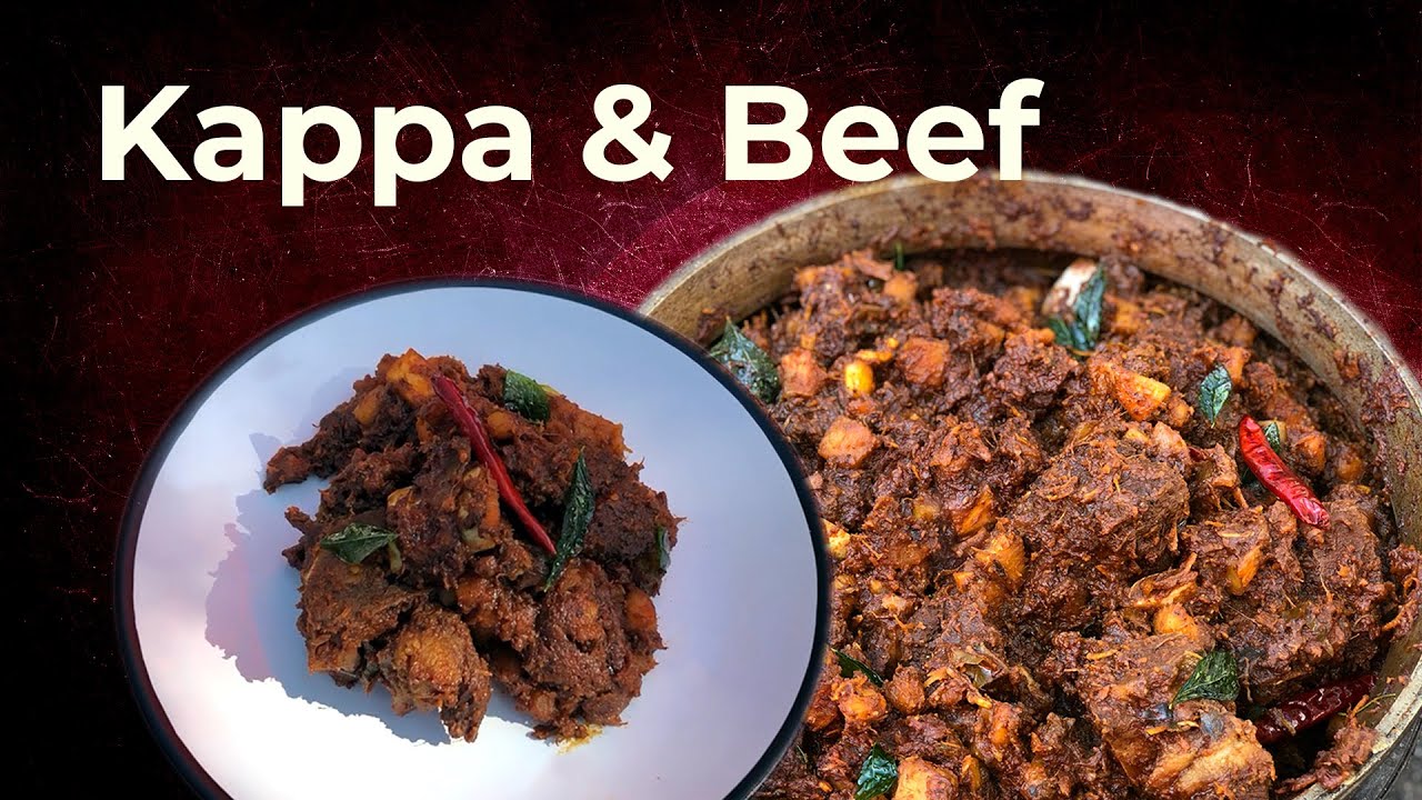 Kappa & Beef / Kappayum Ellum / Kappa biryani | with English subtitles ...