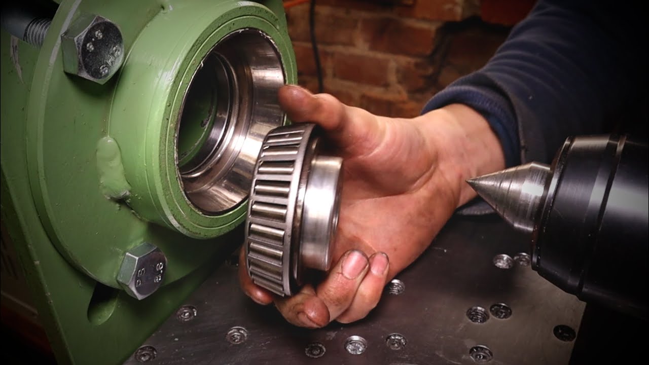 Homemade Lathe #10 | New Spindle - YouTube