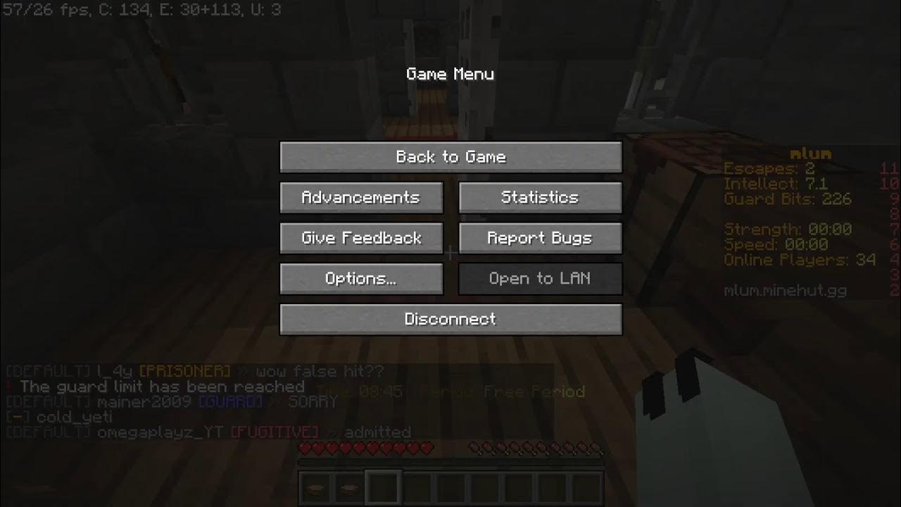 Playing on Mlum (Prison Server) - YouTube