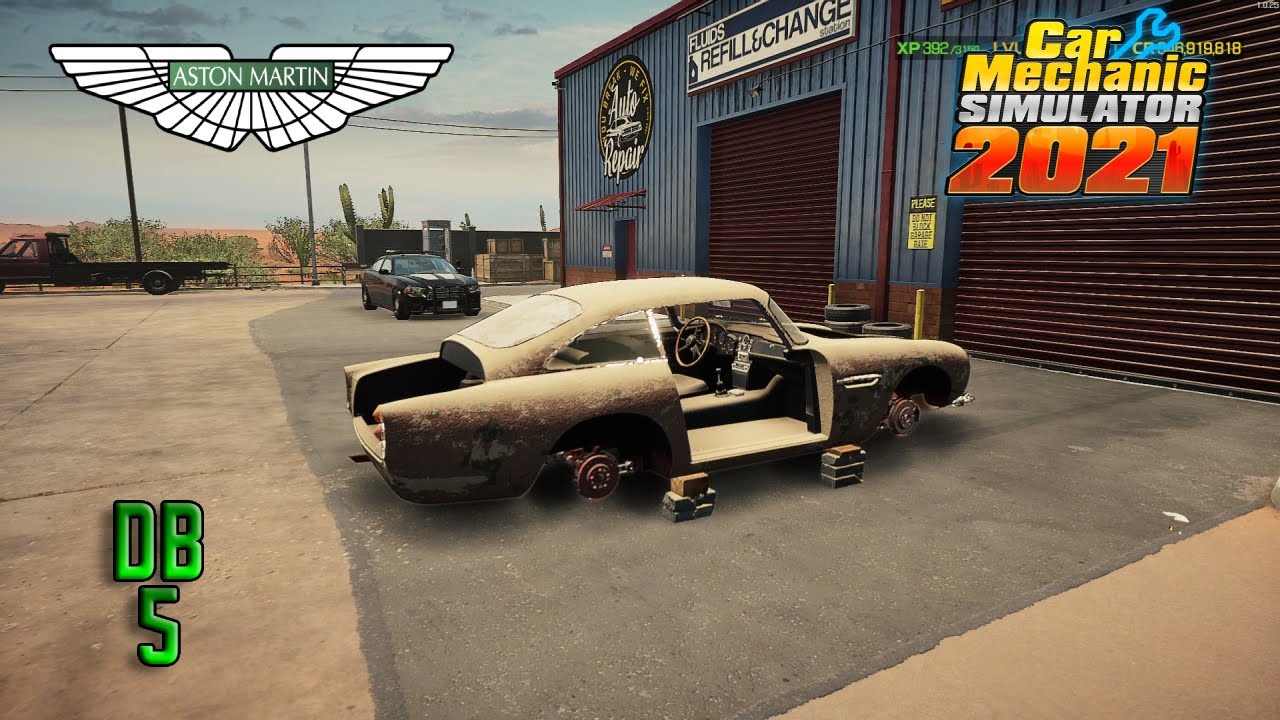 Aston Martin DB5 restoration - Car Mechanic Simulator 2021 - YouTube