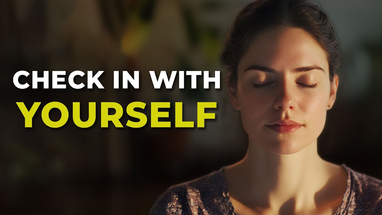 Check in with Yourself | Powerful Motivation for Success - YouTube