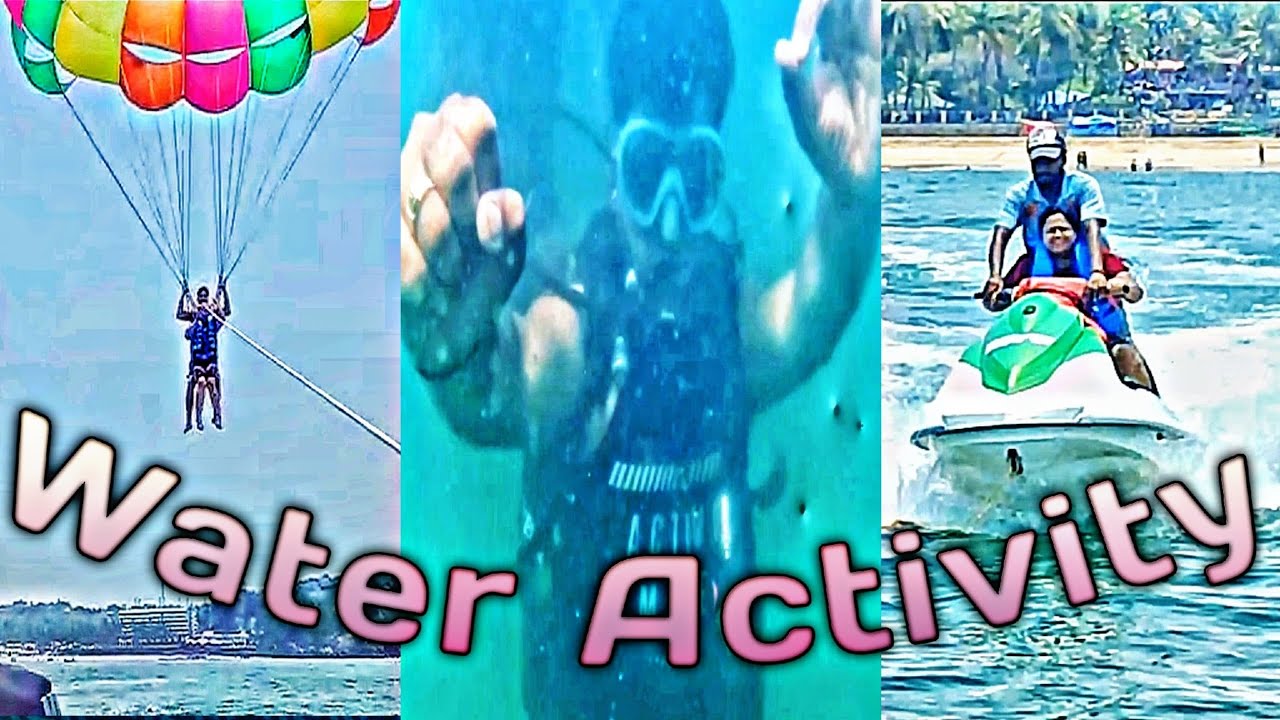 Delhi to Mumbai to Goa Vlog | Goa Water Activity | My First Vlog Series ...