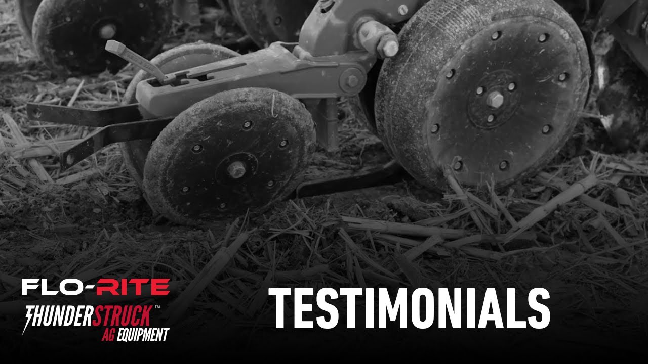 Flo-Rite Seed Firmer Testimonials - YouTube