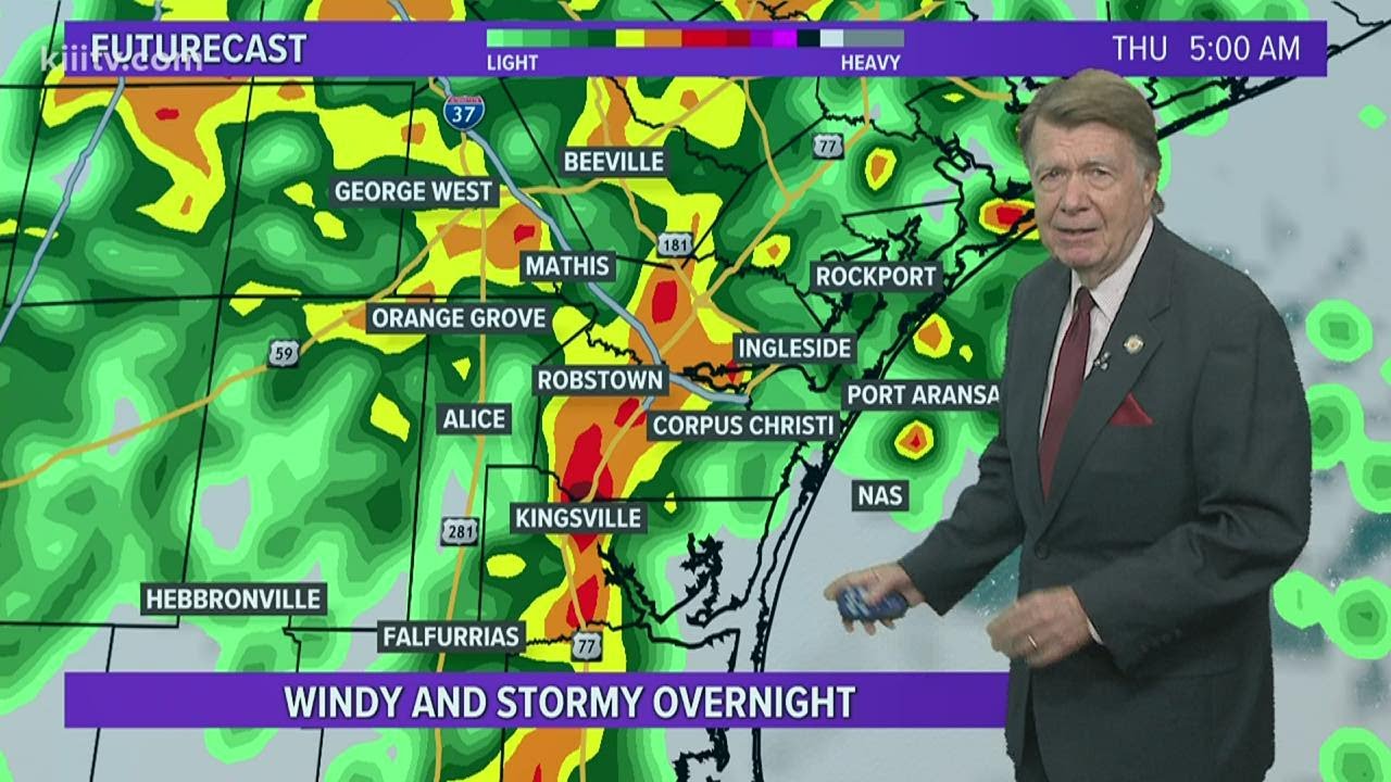 Bill Vessey's Forecast for South Texas - 3News at 5 - Wednesday ...