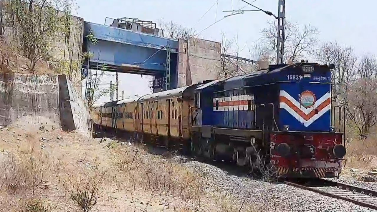 Towards Mahuva from Dhola junction,Bhavnagar terminus & diamond City ...