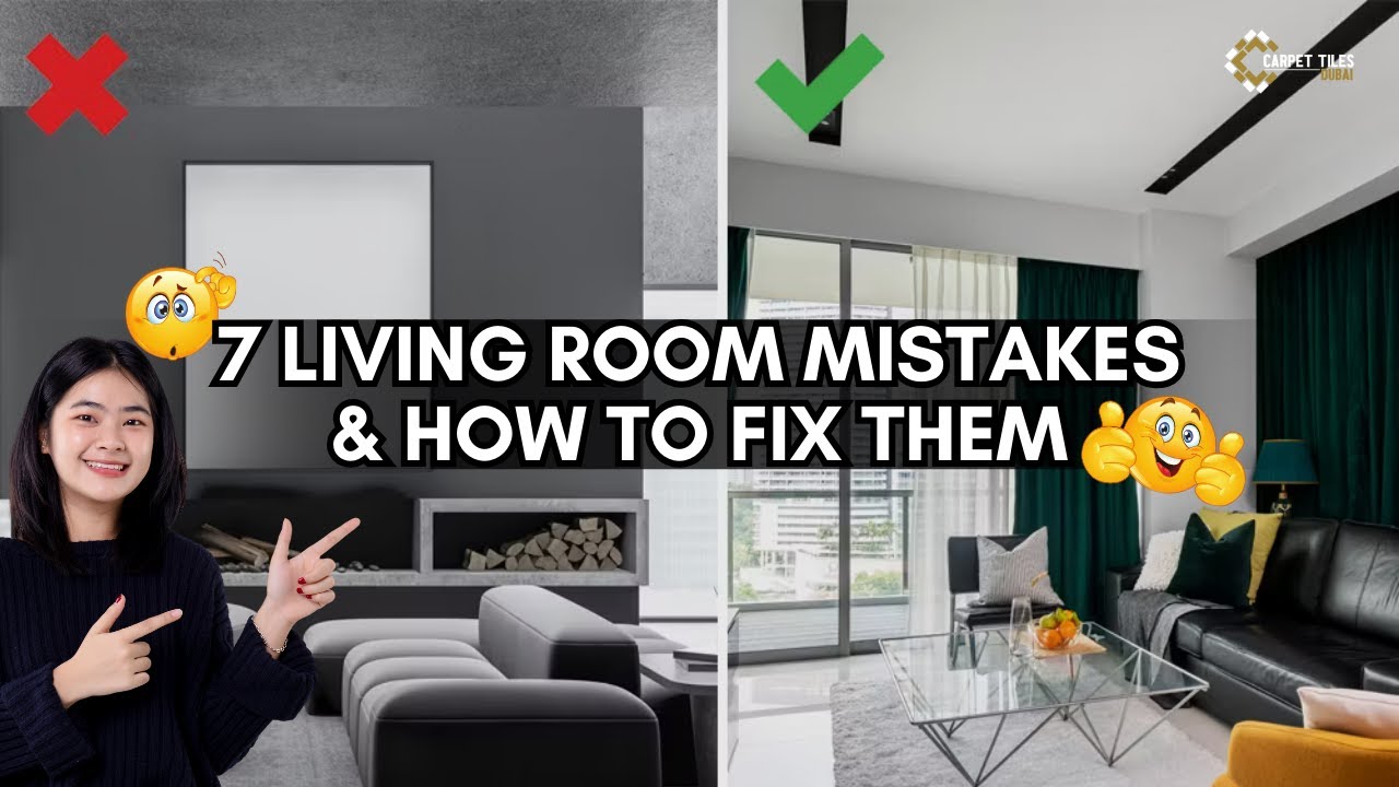 7 Living Room Interior Design Mistakes & How To Fix Them - YouTube