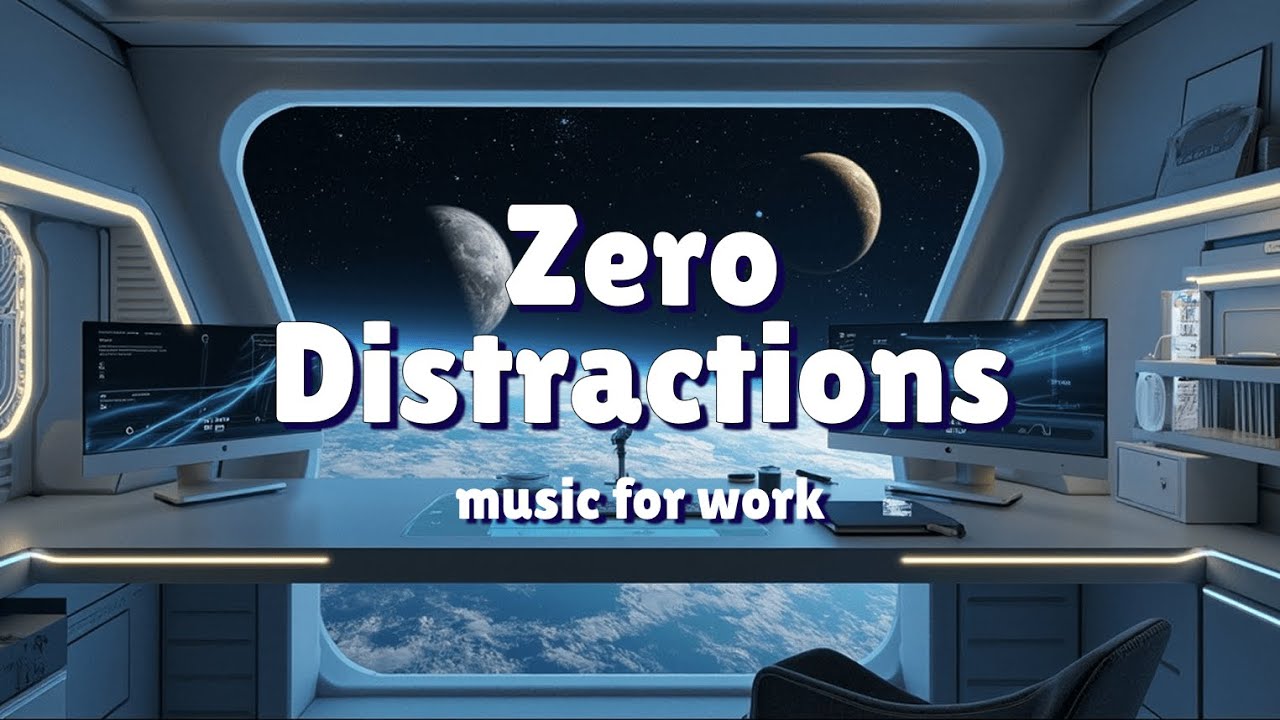Zero Distractions | Work Music Mix for Full Focus - YouTube