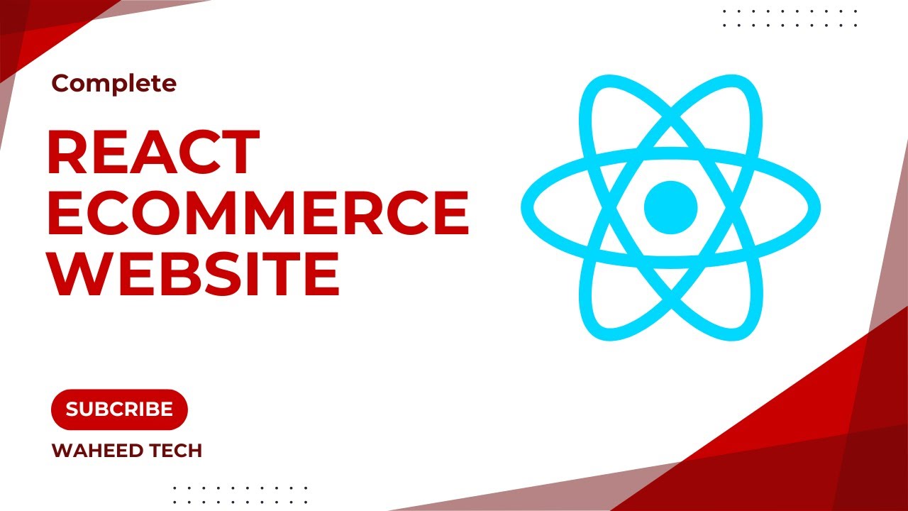 Part 1. Complete React Ecommerce Website | Tutorial | React JS - YouTube