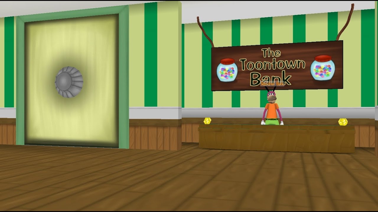 Bonkers Plays: Toontown Fellowship [Bank Vault] - YouTube