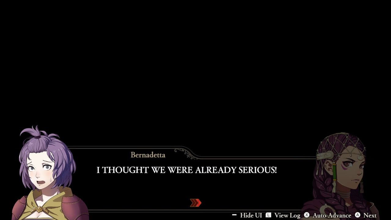 [Fire Emblem Warriors: Three Hopes] Bernadetta & Petra Support ...