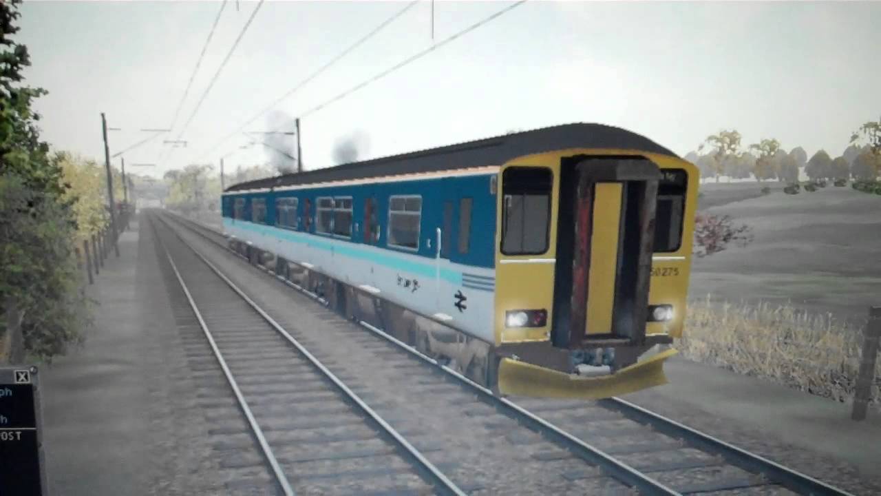 MSTS Great Eastern route. Regional Railways Class 150 Sprinter - YouTube