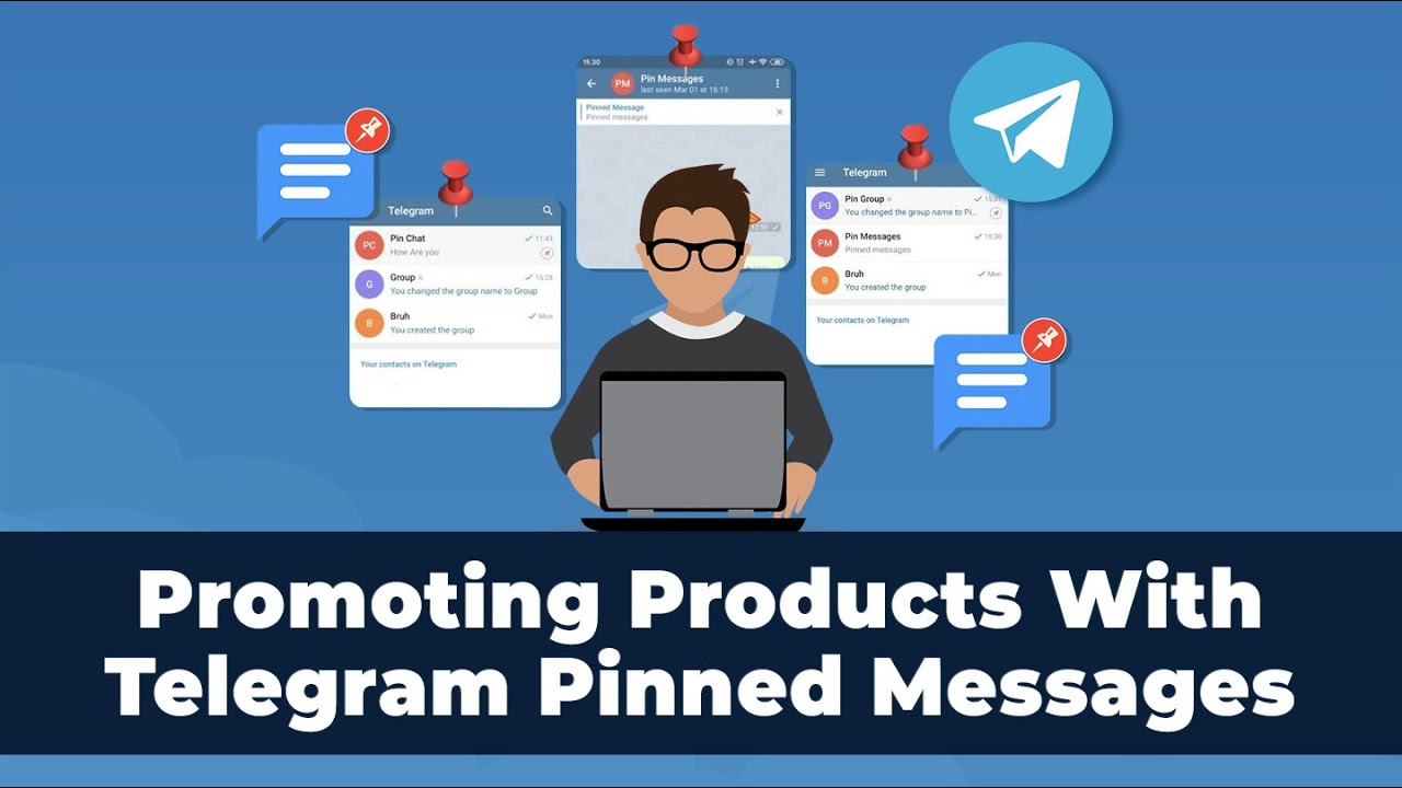 How To Promote Products Using Pinned Messages On Telegram - YouTube