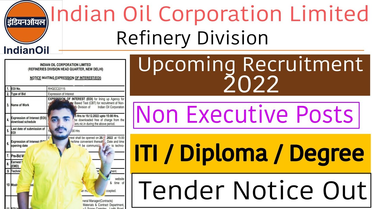 IOCL Upcoming Recruitment 2022 | IOCL Refinery Division Recruitment ...