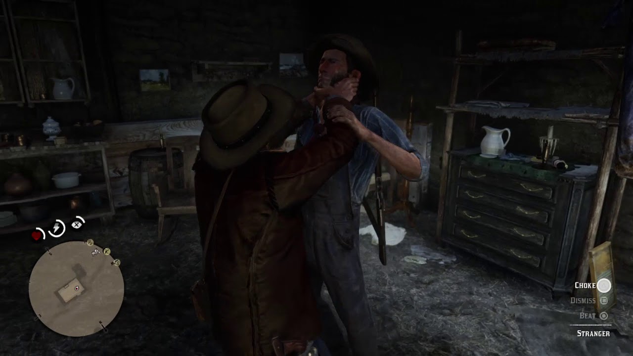 RDR2 on the rob - YouTube