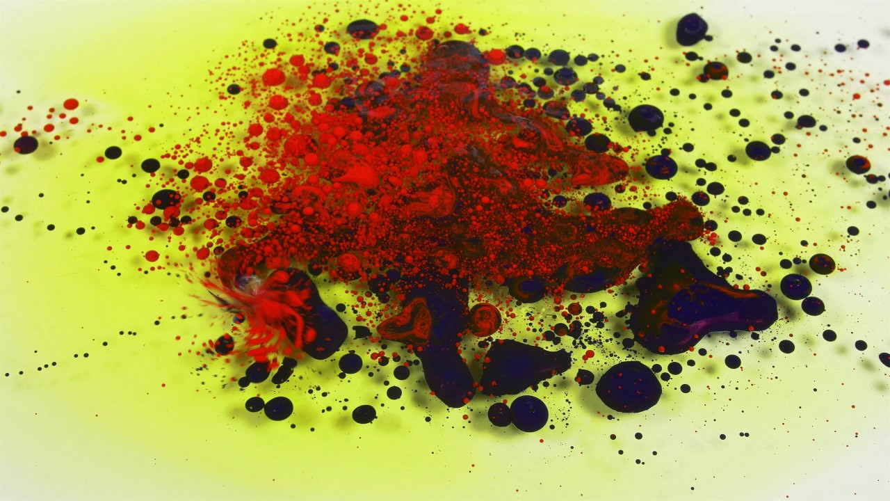 4K Ink Drop in Oil 'Oil_Ink01' - Free Stock Footage - YouTube