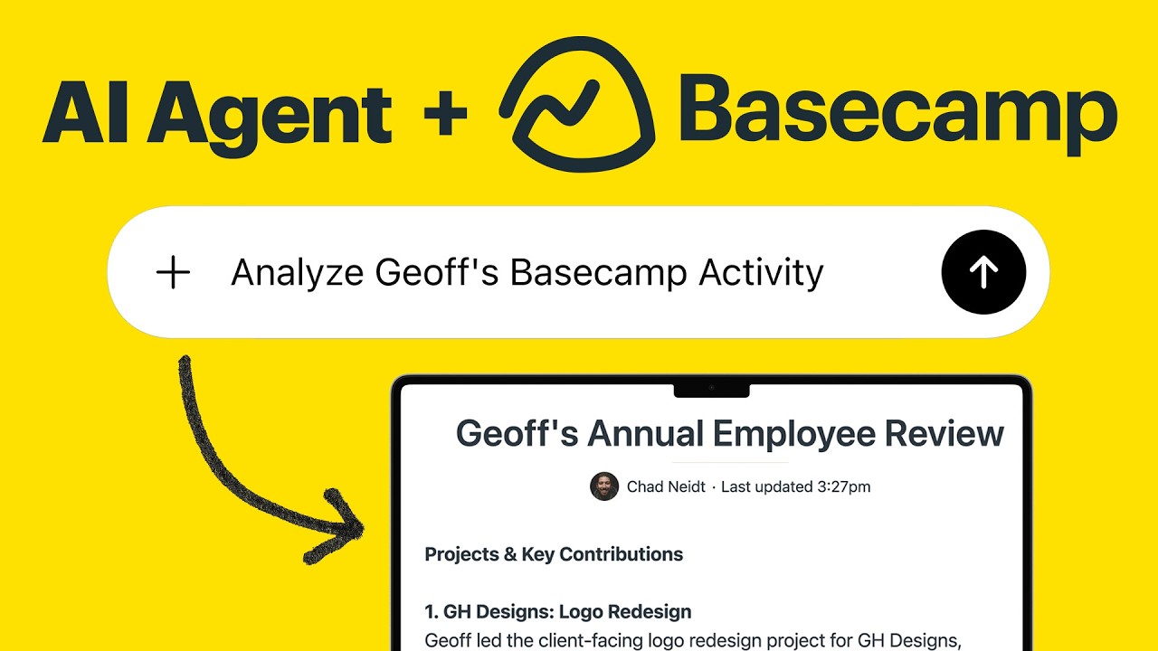 A Better Way to Do Employee Reviews with Basecamp + an AI Agent - YouTube