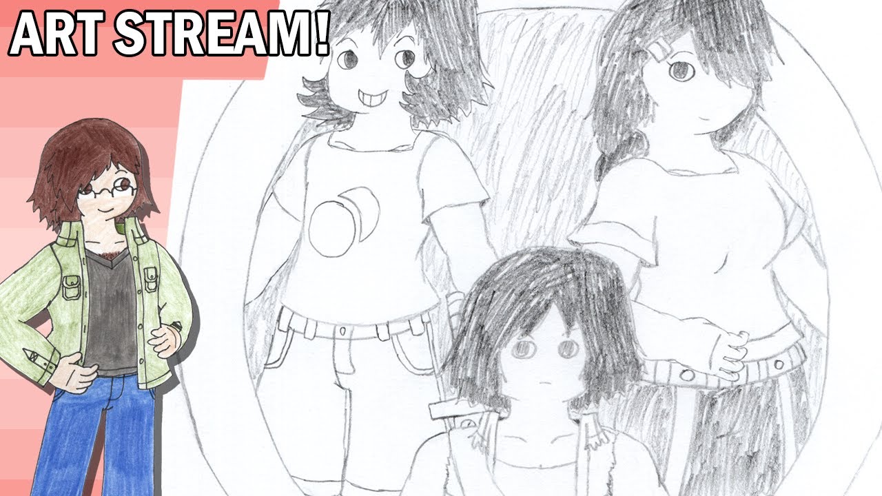 Drawing Stream! Doing Comic Work! [2] - YouTube