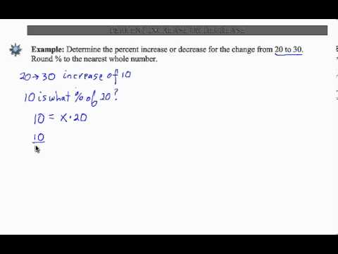 SWL6E16: Basic Arithmetic - Percent Increase - YouTube