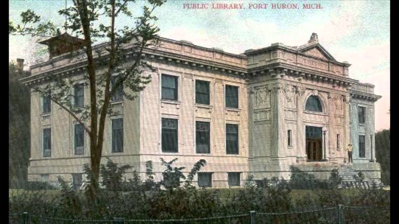 Moment in History Extra: Port Huron Museum Andrew Carnegie Center - YouTube