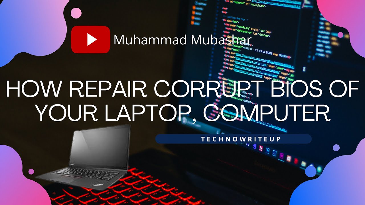 how to repair corrupt BIOS of your laptop or Computer of HP, Dell ...