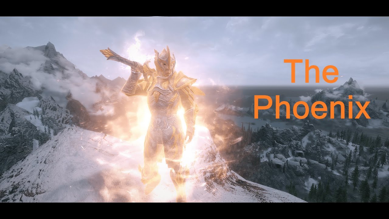 Skyrim Build - The Phoenix (Modded Gameplay) - YouTube