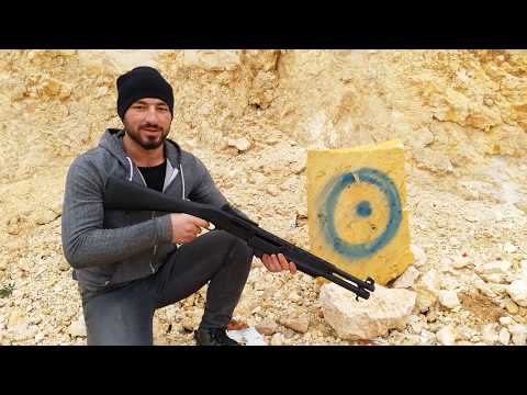 armsan armtac rs x2 taktik pompalı atış ve test video'su #2  shotgun